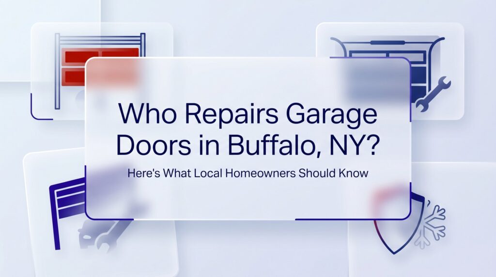 Who Repairs Garage Doors In Buffalo, NY: Local Guide